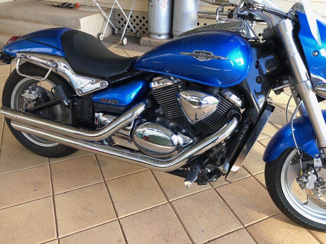 Suzuki M90 VZ1500 Boulevard Custom Sports Exhaust system (Polished) 20 ...